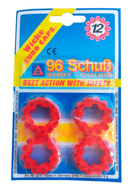 Пистоны GONHER 12-зарядные 96/12 – игрушки с доставкой от ROZETKA