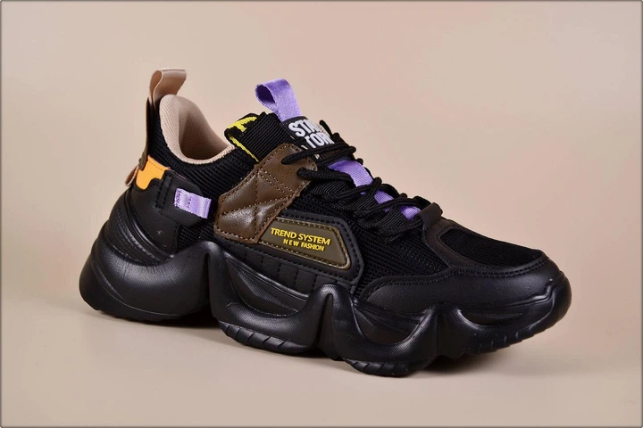 Женские кроссовки Stay Tory Black 37 Черный – Оригинальная обувь | ROZETKA