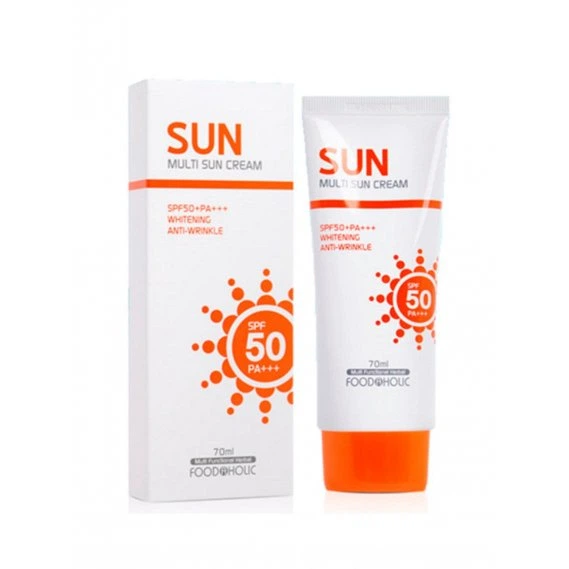 Сонцезахисний крем FoodAHolic Multi Sun Cream SPF 50/PA+++, 70мл ...
