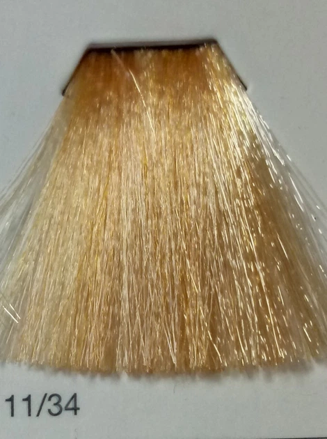 Фарба для волосся Erayba Gamma Color 11-34 золотисто - мідний супер ...