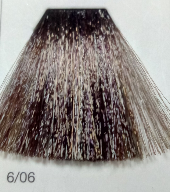 Краска для волос Erayba Gamma Color 6-06 натуральный коричневый темно ...