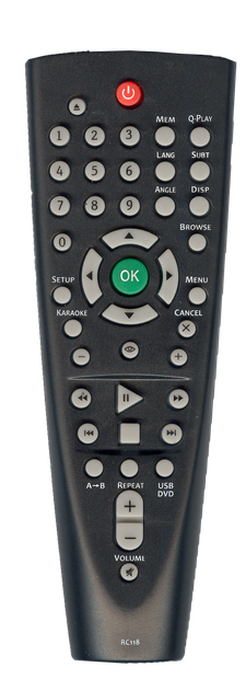 Пульт для DVD и домашних кинотеатров BBK RC 116 / BBK RC 118 [DVD] - 1611 – фото, отзывы ...