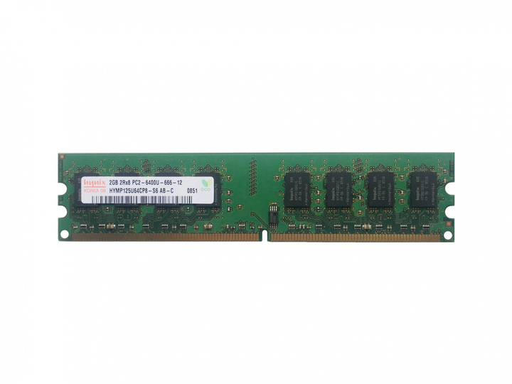 Оперативная память Hynix DDR2 2Gb 2Rx8 800Mhz PC2-6400-666-12 ...