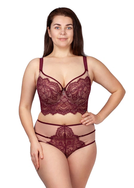 Трусы-бразилианы с высокой посадкой AVA 1396/20 M Бордо от продавца: Nmoda – в интернет-магазине ...