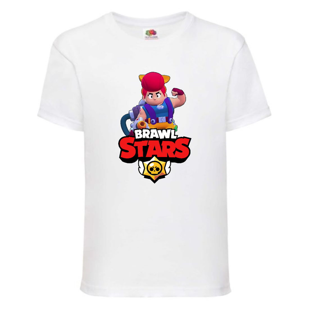 Футболка детская Brawl Stars Pam (Бравл Старс Пэм) белая 164 см от ...