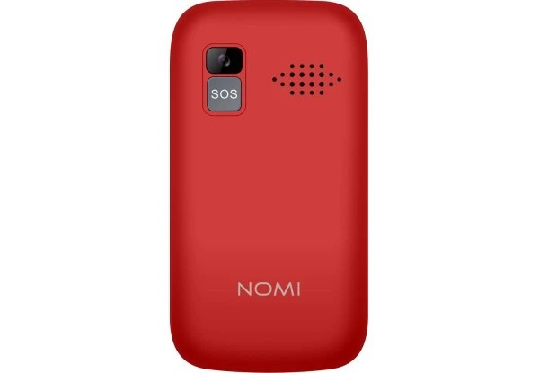 Телефон кнопковий розкладний Nomi i2400 червоний – фото, відгуки ...