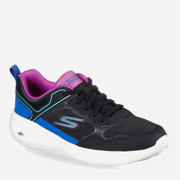 Женские кроссовки для бега Skechers 128179 BKMT 38 25 см Черные ...