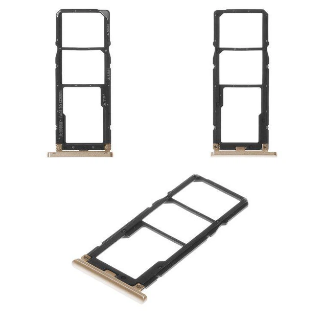 Тримач SIM-карти для Xiaomi Redmi S2, золотистий, M1803E6G, M1803E6H ...