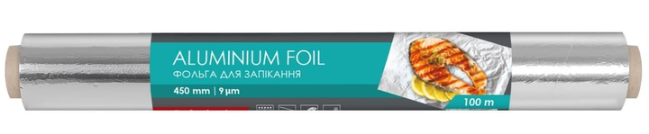 Фольга широкая 100 м 45 см 9 мкм PRO service Professional 1 шт ...