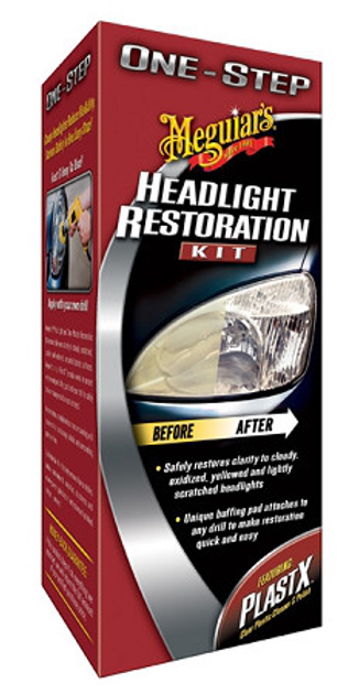 Набор для восстановления фар - Meguiar's One-Step Headlight Restoration ...