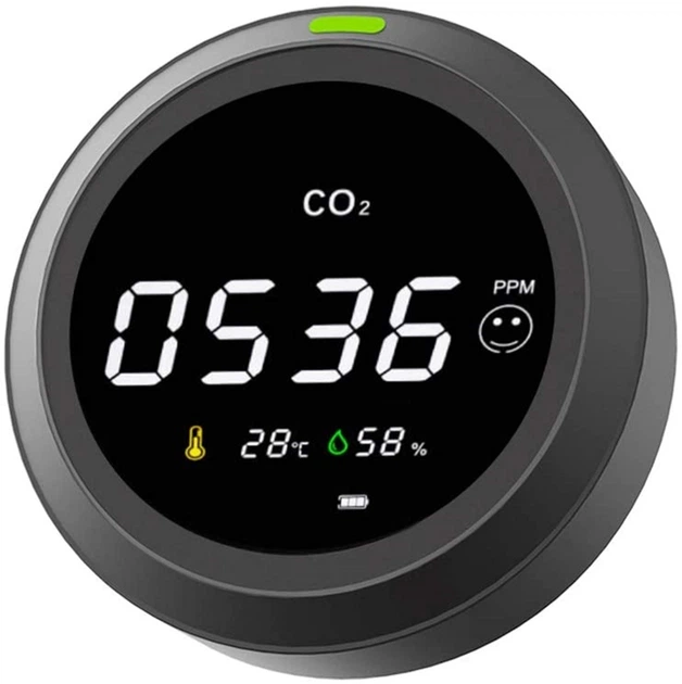 Термогигрометр с датчиком CO2 RZTK PTH-5 – фото, отзывы, характеристики в интернет-магазине ROZETKA