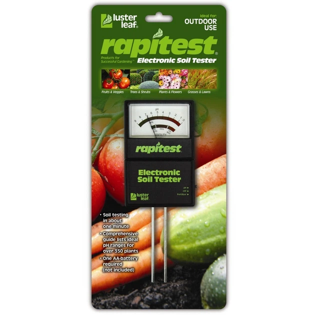 Электронный тестер почвы (pH, NPK) Rapitest 1860 – фото, отзывы ...