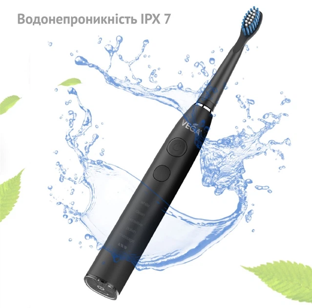 Електрична зубна щітка Vega VT-600 B (чорна) – фото, відгуки, характеристики в інтернет-магазині ...