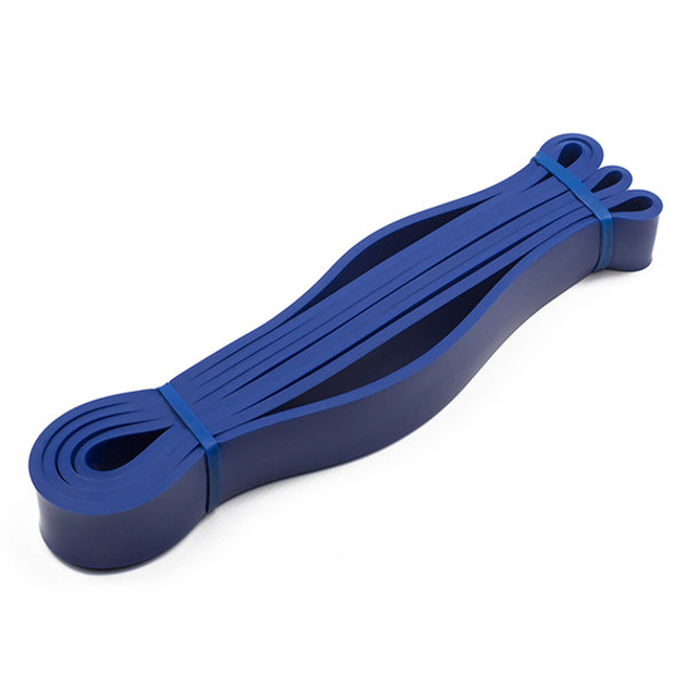 Резиновая петля EasyFit Power Bands 10-40 кг синяя (для фитнеса ...