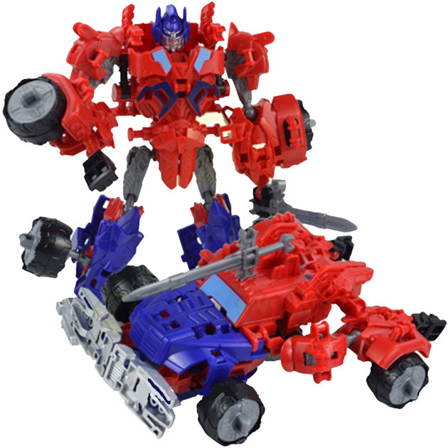 Конструктор робот трансформер "Deformation Warrior: Red Detent" 28 см ...
