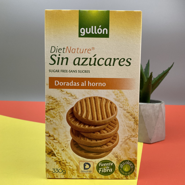 Диетическое печенье Gullon Diet Nature без сахара 330 г – ROZETKA ...