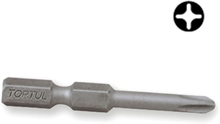 Насадка Toptul 1/4" 50 мм PH2 магнитная (под шуруповерт) (FSLA0802 ...