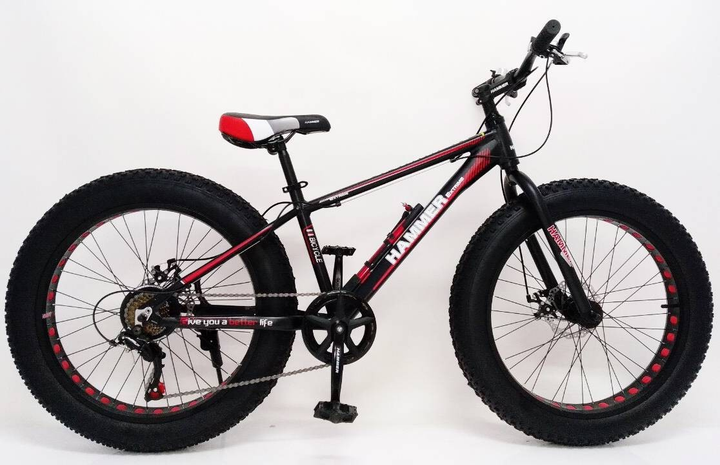 Фэт Байк-Горный велосипед S800 HAMMER EXTRIME Колёса 20’’х4,0 ...