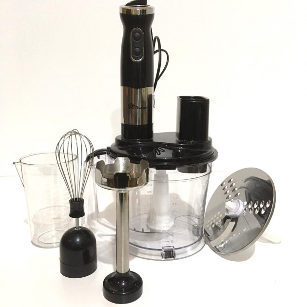 Блендер погружной с миксером 2 в 1 измельчитель Domotec Stabmixer ...