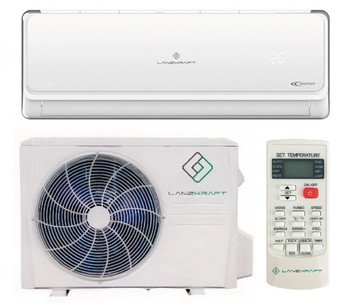 Кондиционер Lanzkraft LIU/LOU-09IAFL INNOVATION INVERTER R32 – фото ...
