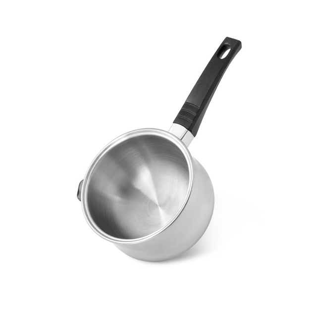 Ковшик с двойными стенками Fissman 16x9 см / 0,95 л для водяной бани со ...