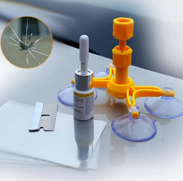 Полимер для ремонта стекла Windshield Repair Kit – фото, отзывы ...