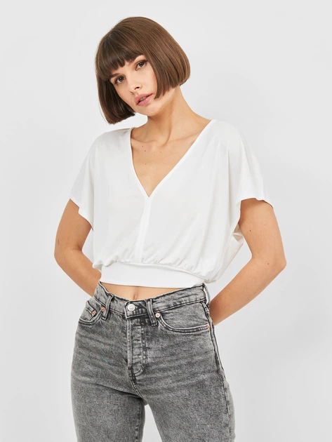 Топ женский Zara 5644/450/250 L Молочный (SZ05644450250049) – Брендовая ...