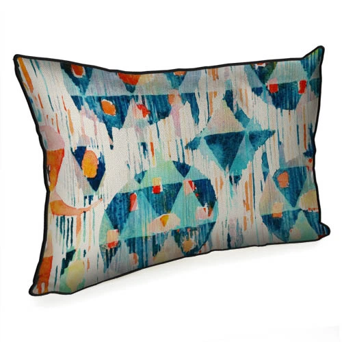 Подушка интерьерная с мешковины Etno ornament 45x32 см – фото, отзывы ...