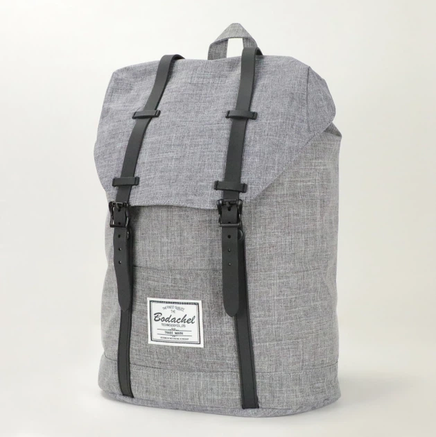 Рюкзак Bodachel BS09-08 Серый – Стильные аксессуары с доставкой ROZETKA