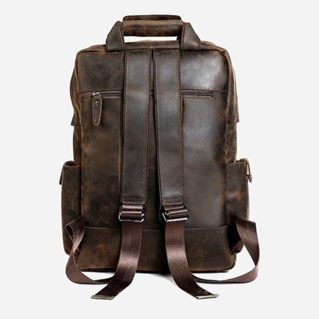 Мужской рюкзак из натуральной кожи Vintage leather-14709 Коричневый – в ...