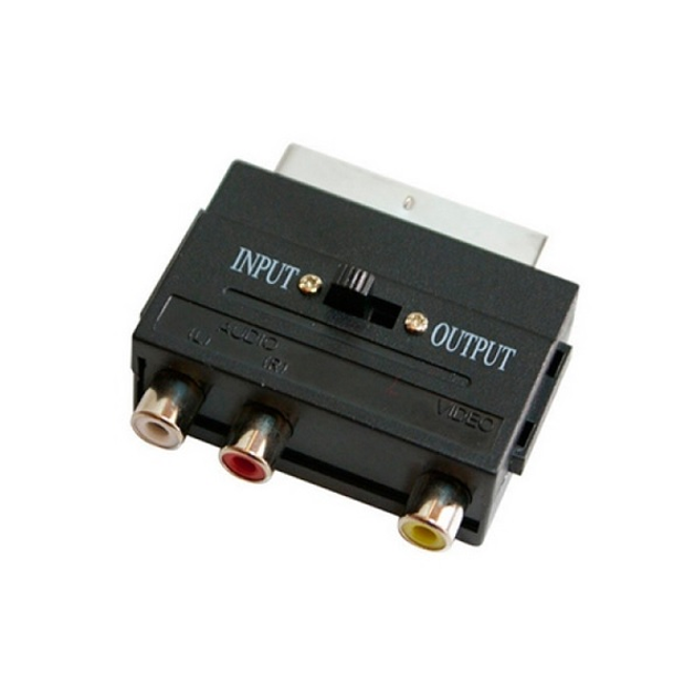 Переходник Scart на 3RCA с переключателем – фото, отзывы ...