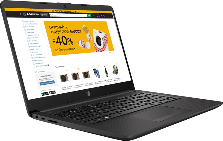 Ноутбук HP 240 G8 (34N66ES) Dark Ash Silver – фото, отзывы ...