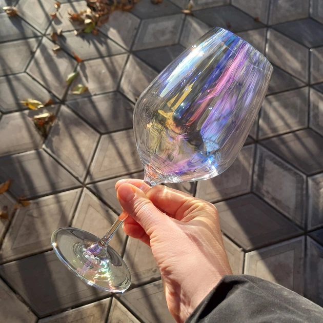 Набор бокалов для вина Rona Favourite optical 570 мл 6 шт перламутр – фото, отзывы ...