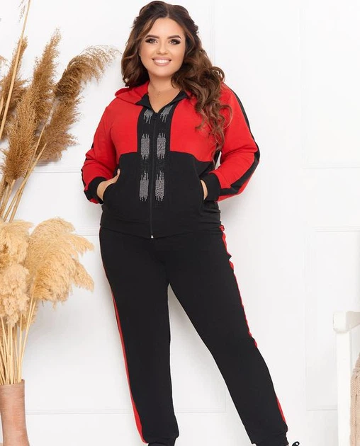 Спортивный костюм G&M k-83910 56-58 Размер цвет красный от продавца: G and M – в интернет ...