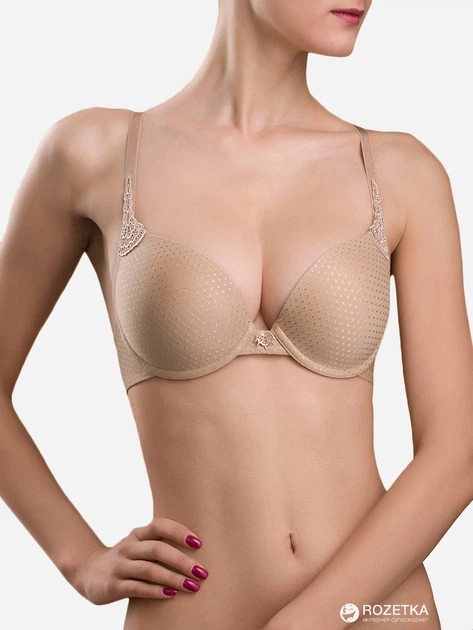 Бюстгальтер с Push-up бесшовный Conte RB1017 85A Телесный (4810226173572) – Брендовая одежда ...