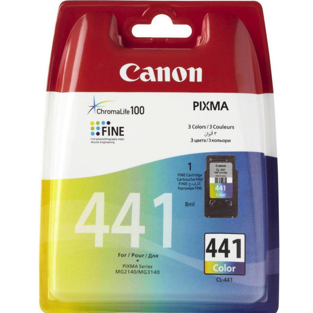 Картридж Canon для Pixma MG2140/MG3140 CL-441C Color (5221B001) – фото ...
