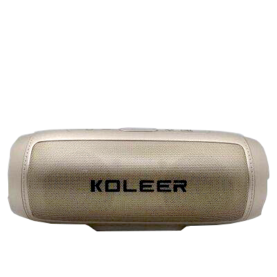 Портативная Bluetooth колонка Koleer S1000 Золотая – фото, отзывы ...