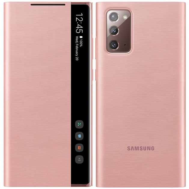 Защитный смарт чехол книжка Smart Clear View Cover Samsung Galaxy Note ...