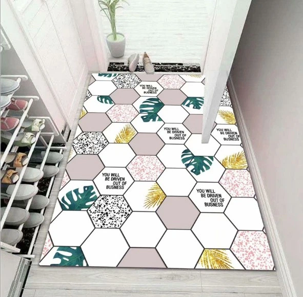 Грязезащитный коврик в коридор Резиновый придверный коврик 45х75 см ...