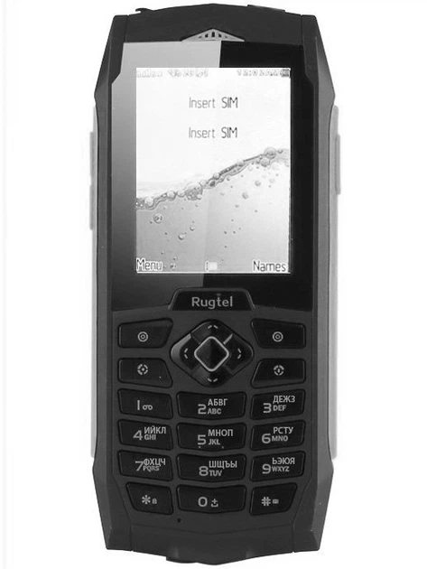 Мобильный телефон Rugtel R1 black 3G +Wi-Fi – фото, отзывы ...