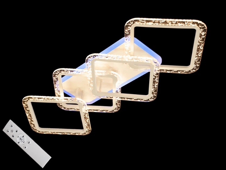 Белая ЛЕД люстра с пультом до 25м2 – фото, отзывы, характеристики в ...