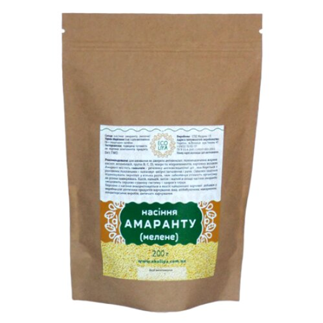 Семена амаранта перемололотые Еколія 200г от продавца: Healthy Sweets ...