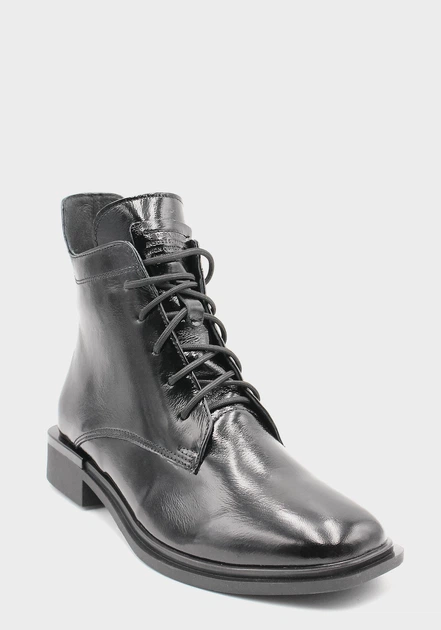 Женские ботинки MIDA 22818(134) лак.ч (40р) – Оригинальная обувь | ROZETKA