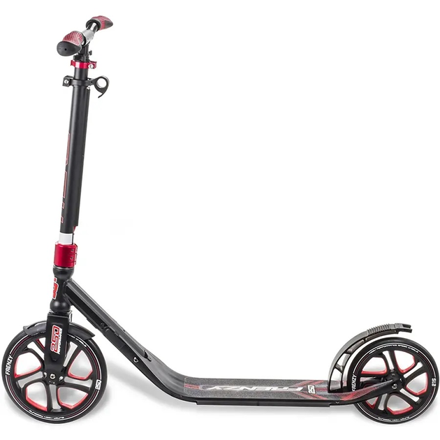 Самокат Frenzy Recreational 250 mm Черный с красным FR250-RD – фото ...
