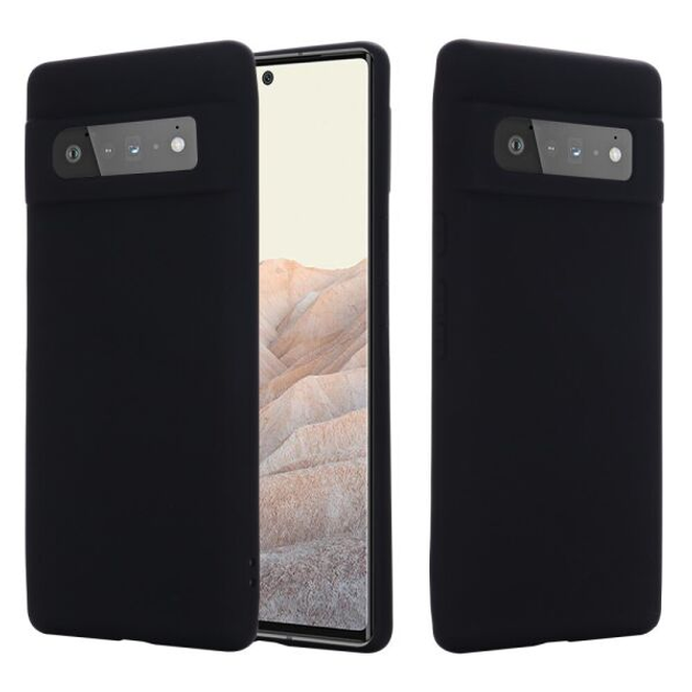 Защитный чехол Deexe Silicone Case для Google Pixel 6 Pro - Black ...