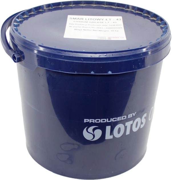 Смазка Lotos Lithium Grease LT-43 10 кг (WR-PO04830-000) – фото, отзывы ...