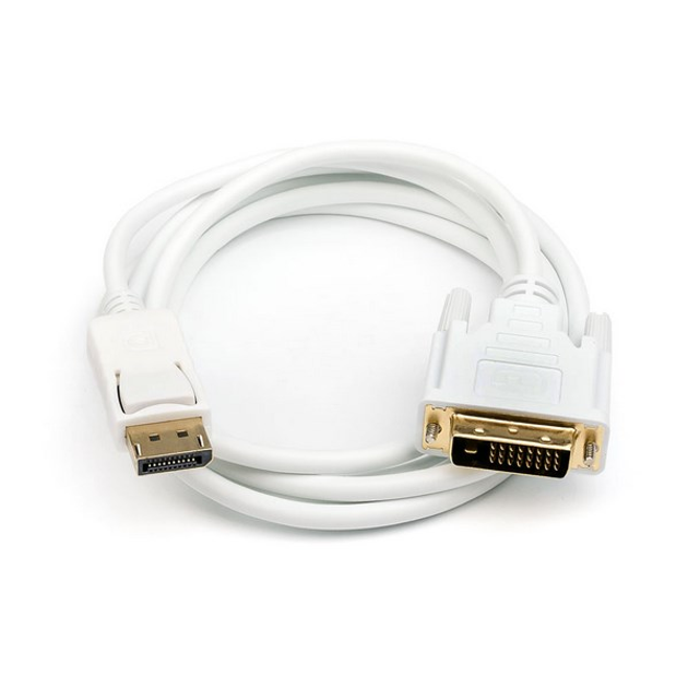 Кабель DisplayPort > DVI-D 1.8m Atcom чёрный (2 феррита) (9504) – фото ...