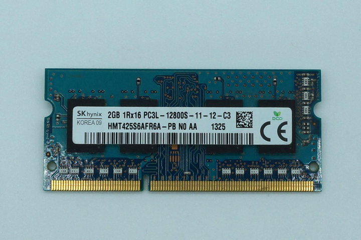 Модуль памяти SODIMM SK hynix 2GB 1Rx16 PC3L-12800S-11-12-C3 1600Mhz ...