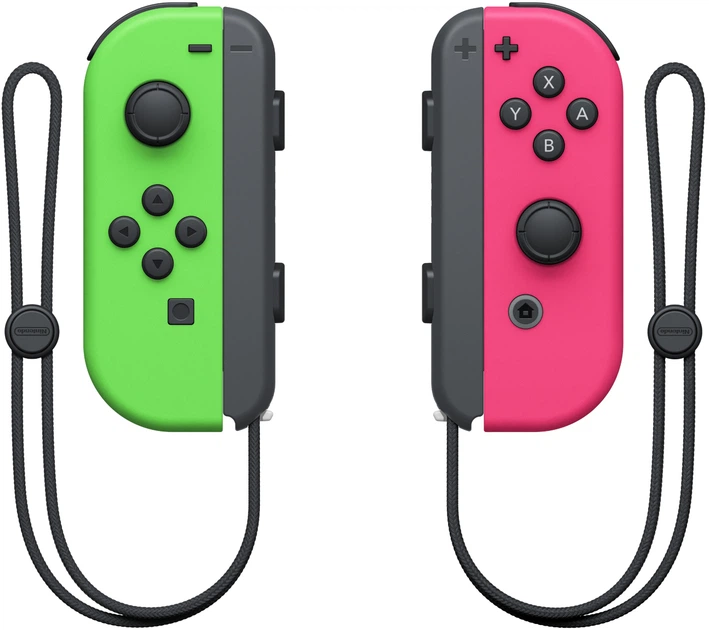 Набір 2 Контролера Joy-Con Неоновий зелений / Неоновий рожевий ...