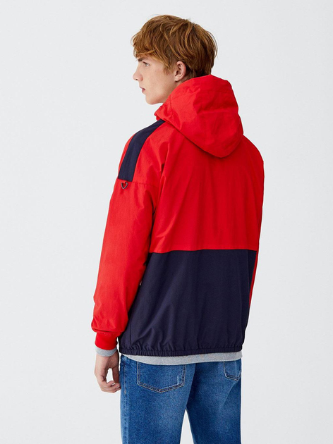 Ветровка Pull & Bear XAZ203405YGPK XL Красный/Синий/Белый ...